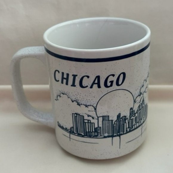 Dining | Vintage Chicago City Skyline Mug | Poshmark